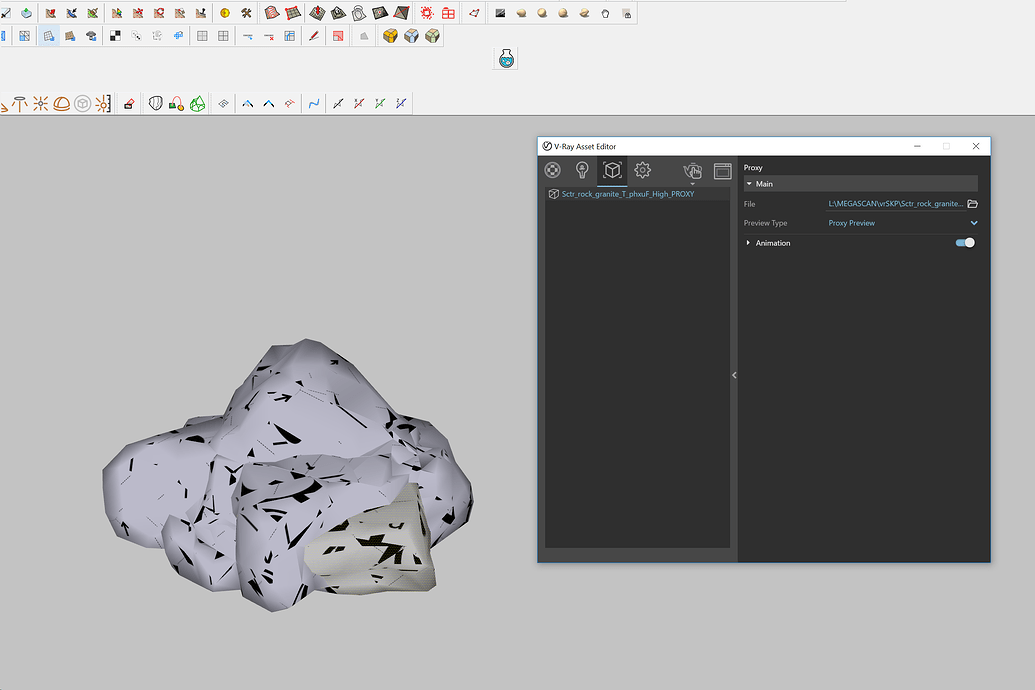 Megascan-export scatter objects in vray proxy - Bug reports - Lindalë forums
