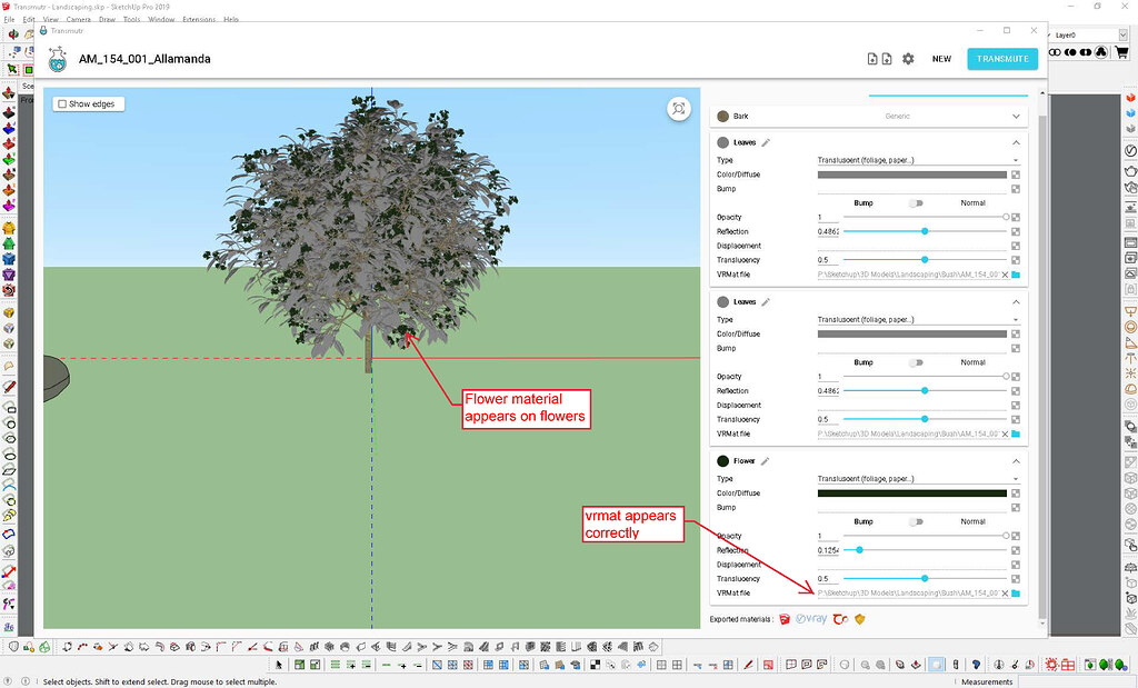 Vrmat not being applied to correct object in proxy - Bug reports - Lindalë forums