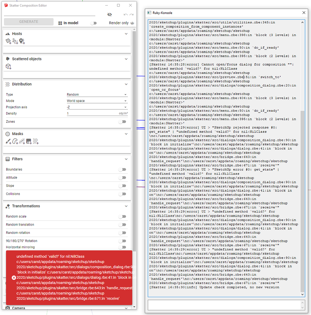 convert to composition error - Bug reports - Lindalë forums