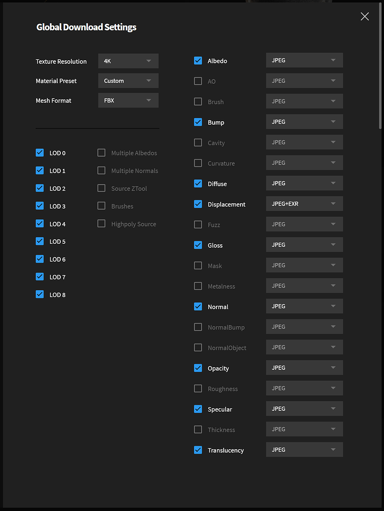 Texture/Map Type - General - Lindalë forums